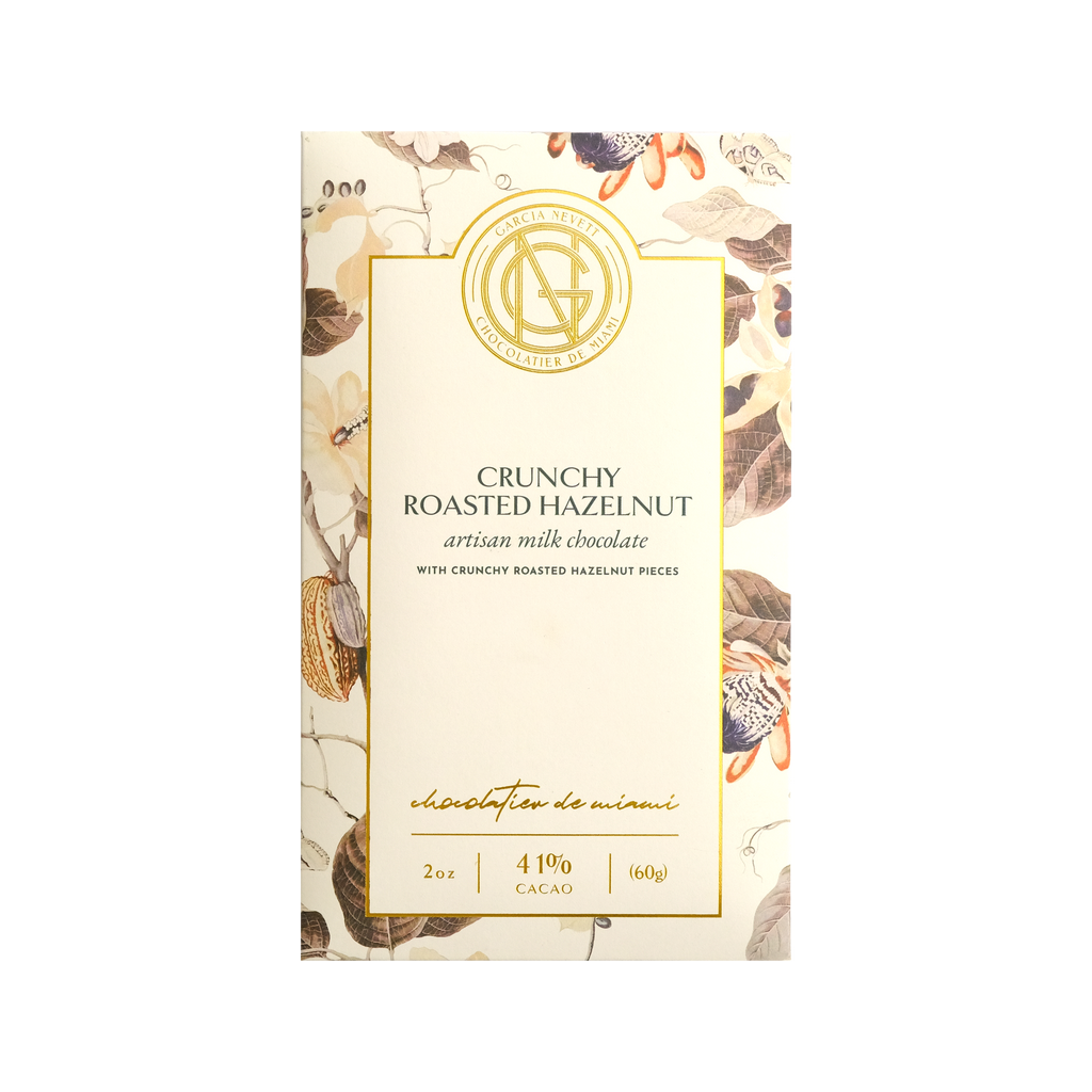 Hazelnut Milk Chocolate Bar | Miami Chocolate Shop | Garcia Nevett ...